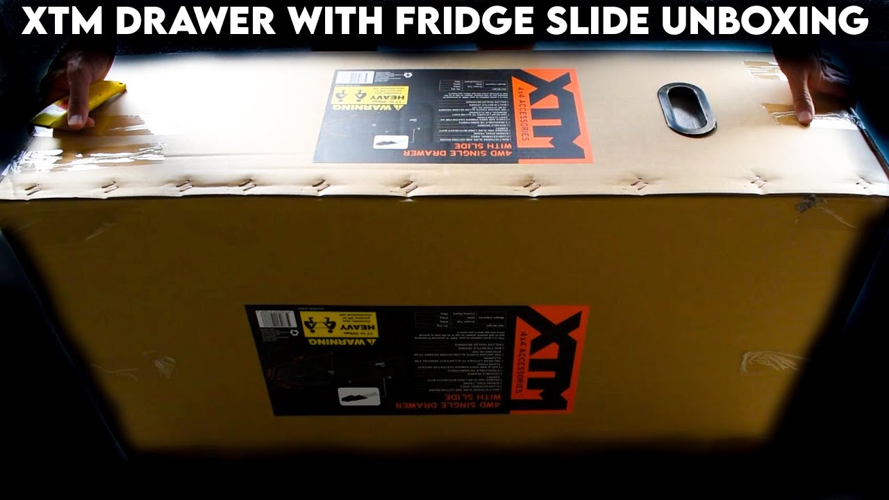 Unboxing XTM Drawer With Fridge Slide // Sub $300 drawer/fridge slide ...