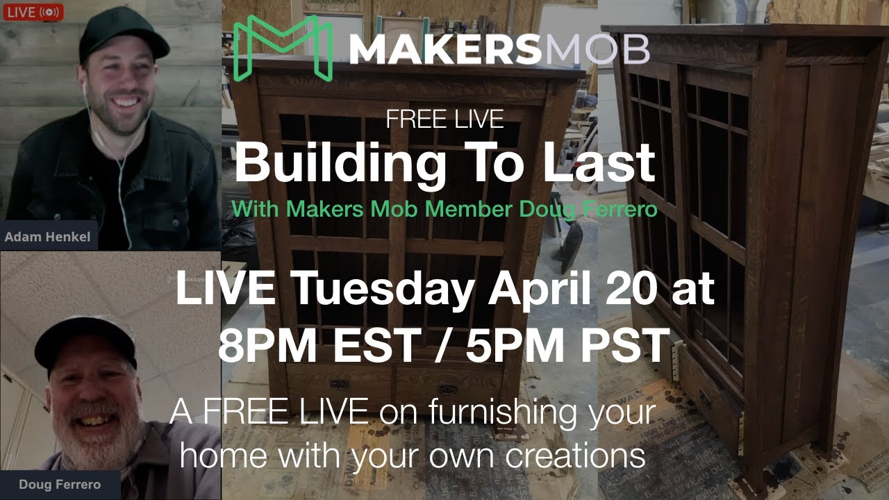 LIVE AT 8PM EST Building To Last YouTube live-at-8pm-est-building-to-last-youtube
