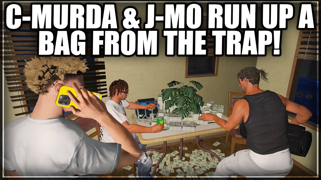 C-Murda & J-Mo Run Up A Bag From The Trap! | GTA RP | Grizzley World RP ...