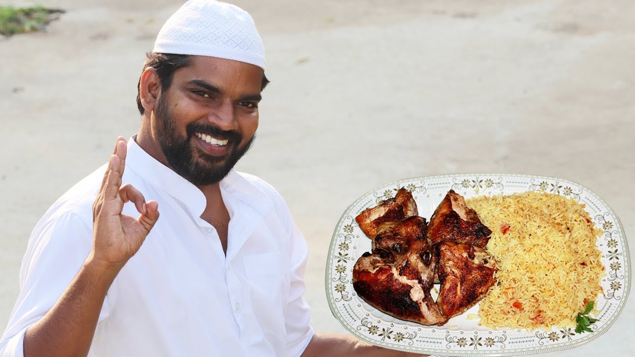 Chicken Mandi Saudi Style With Smokey Flavoured Rice |Nawabs Kitchen ...