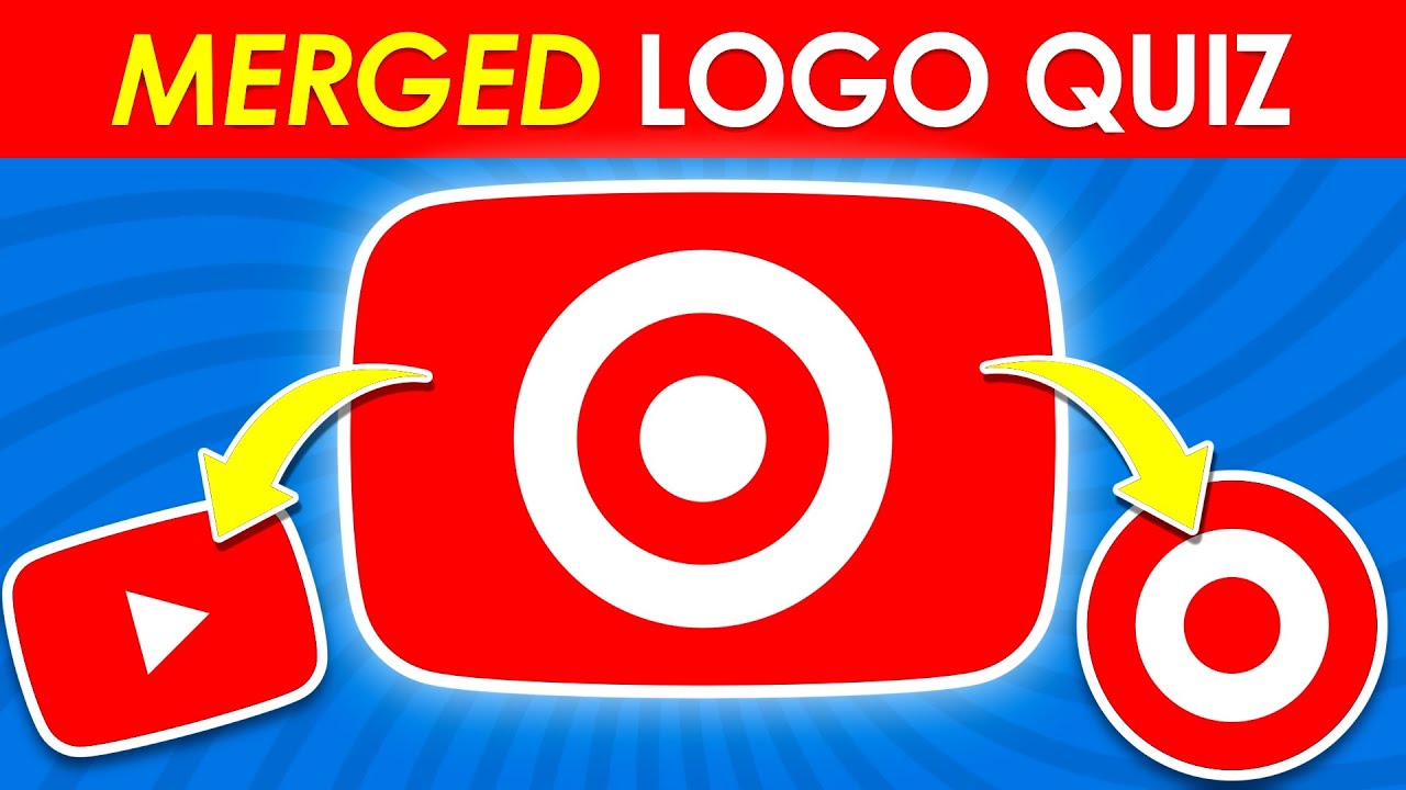Guess the Merged Logos...! | Logo Quiz - YouTube