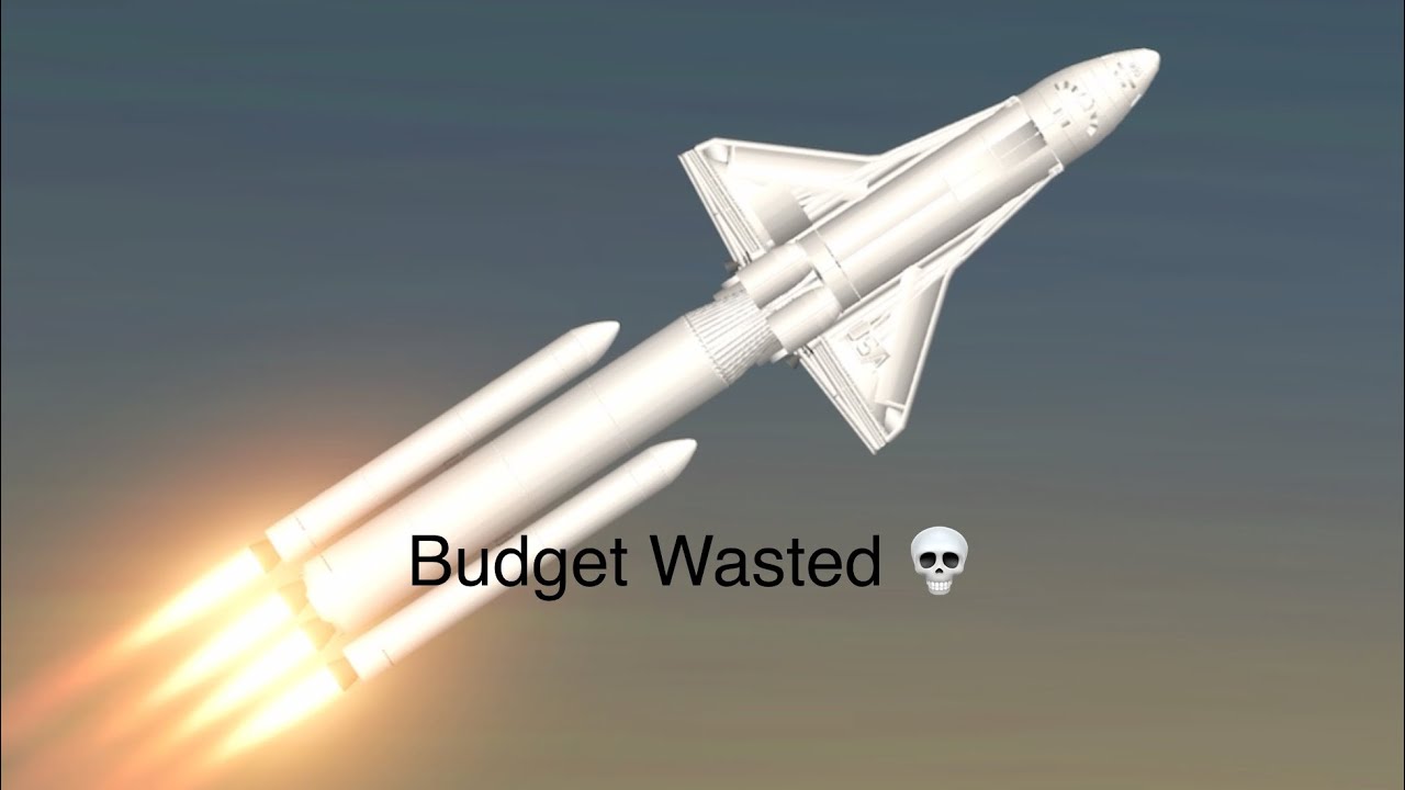 SFS: SLS Launching A Space Shuttle To Space (Unmanned - Test Flight ...