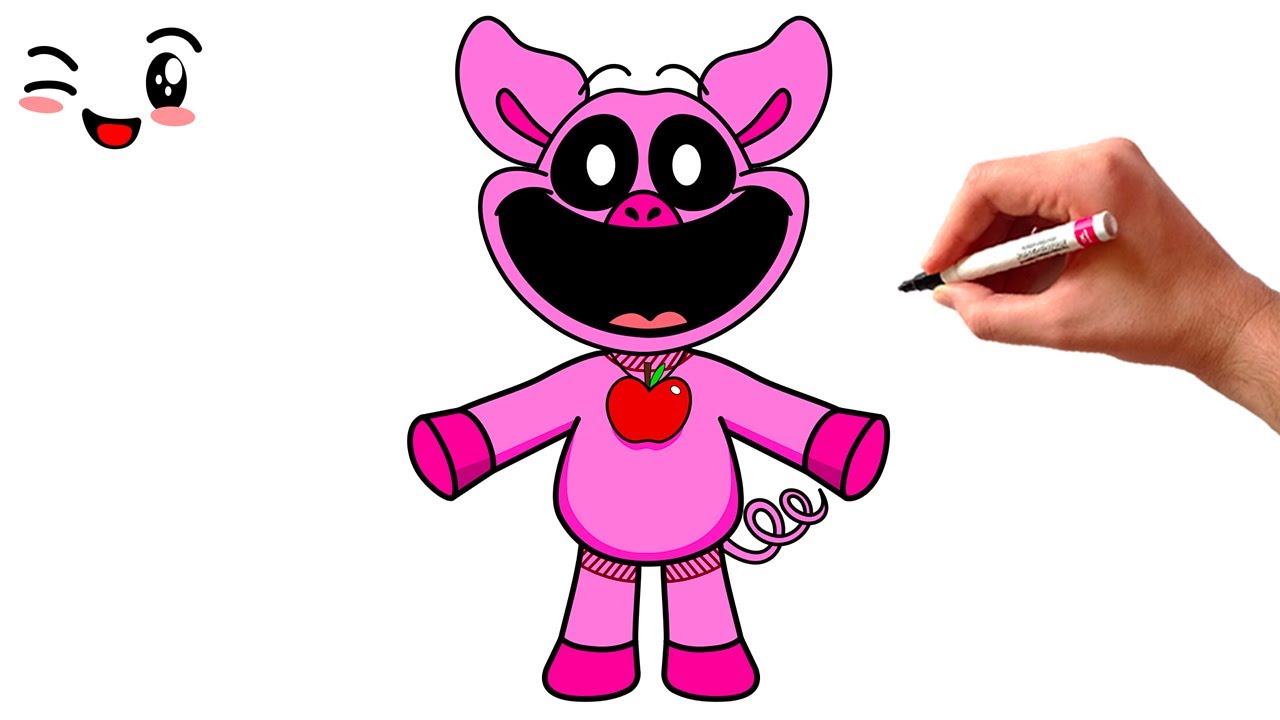 How To Draw Picky Piggy - Poppy Playtime - YouTube