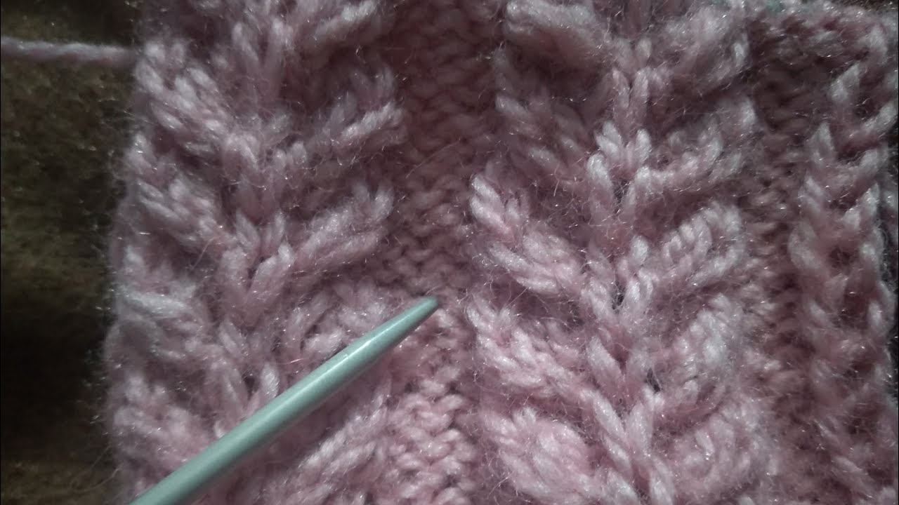 beautiful tree design pattern completed in 3 rows/easy and beautiful ...