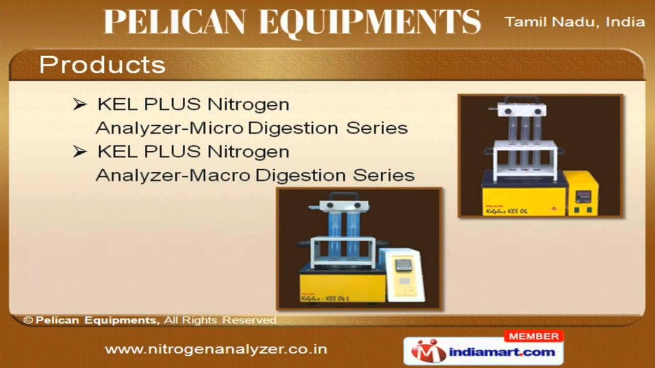 Kjeldhal Nitrogen Analyzer-Micro Digestion Series by Pelican Equipments ...