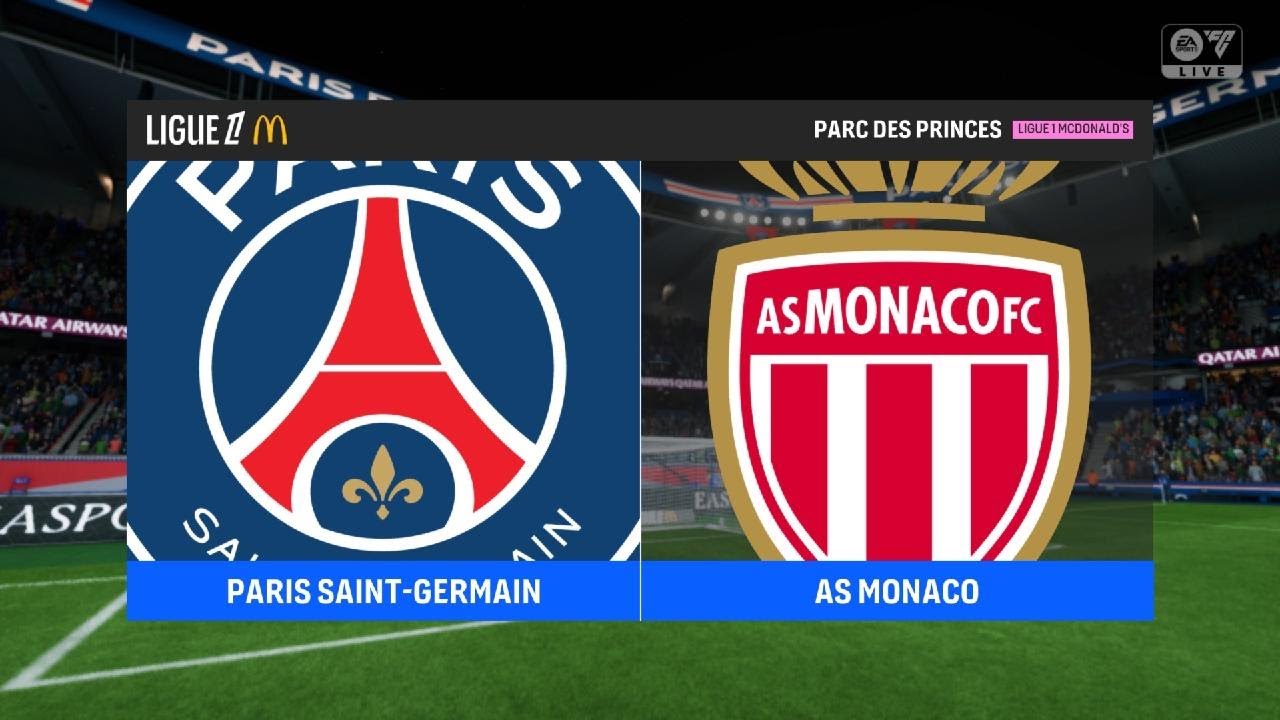 PSG vs AS Monaco - Ligue 1 - 7th February 2025 Full Match 4K - FC 25 ...