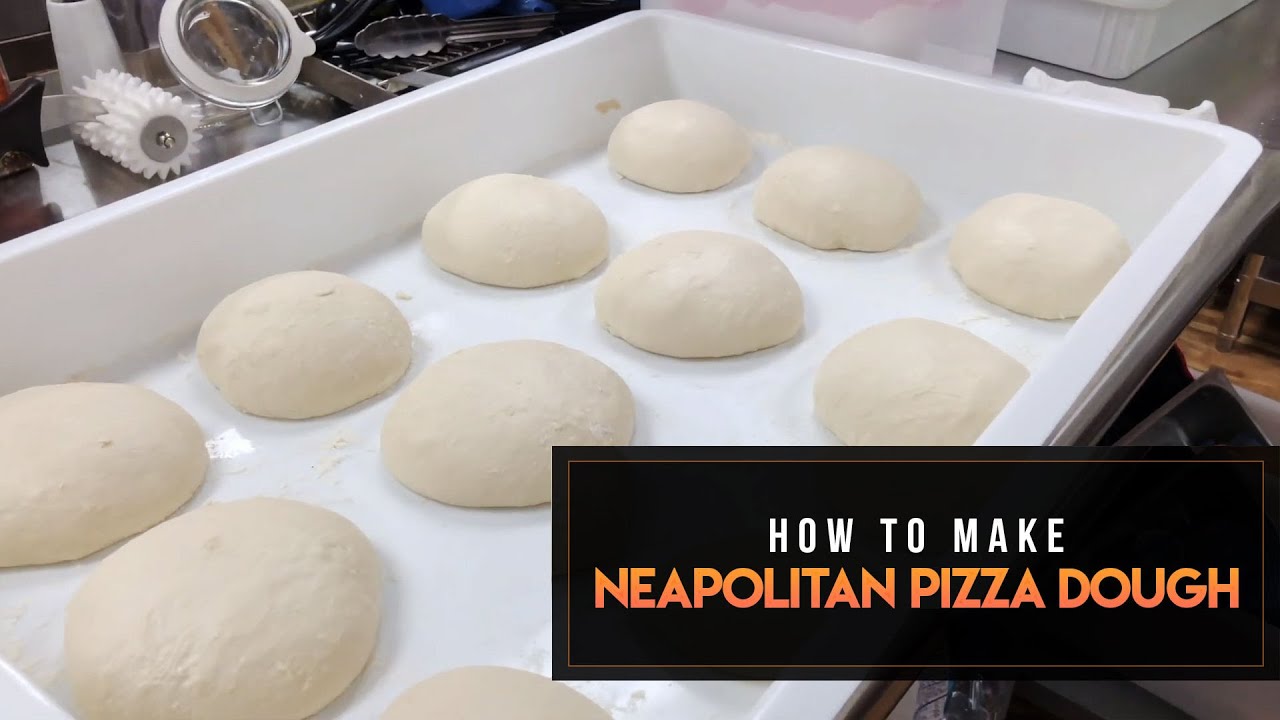 How to make Neapolitan Pizza Dough | Recipe - YouTube