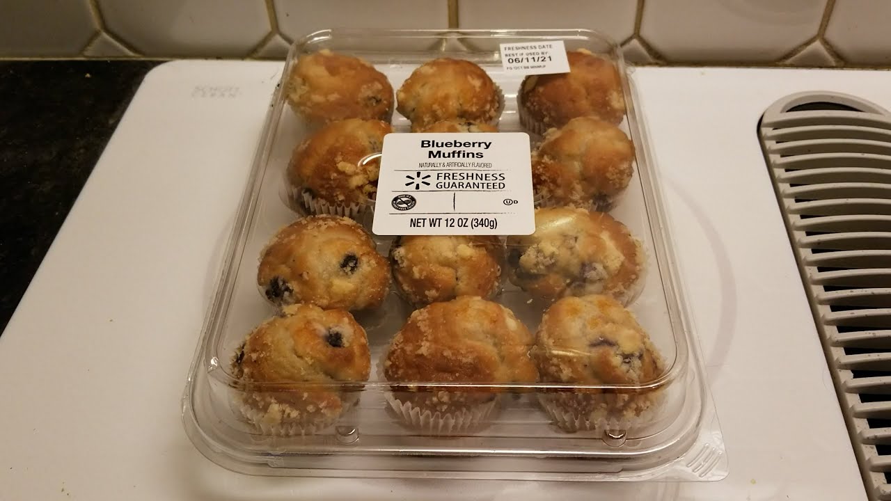 Checking out Walmart Bakery's Mini Blueberry Muffins, so good! (OFL ...
