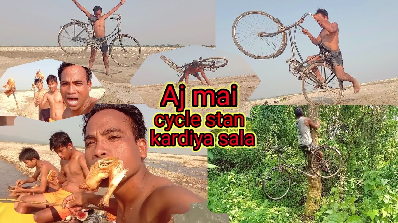 Daimary vlogs 💪🦾 cycle stan kardiya re ba ba - YouTube
