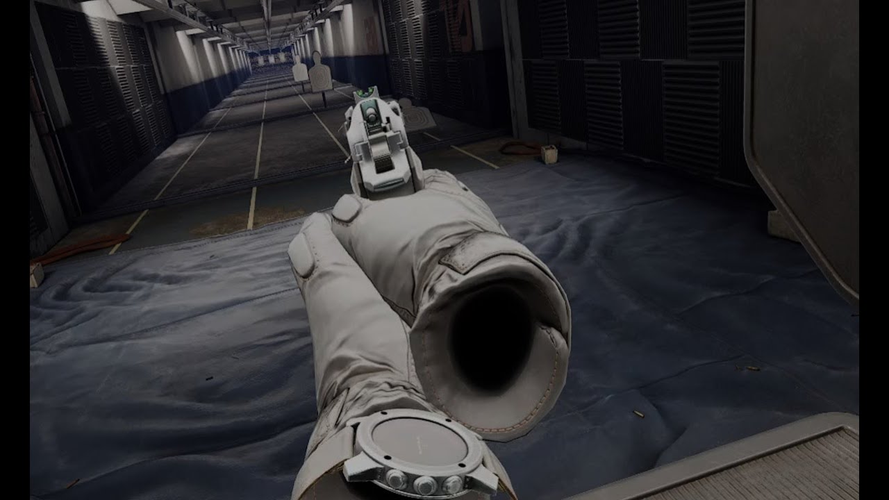 Pavlov VR PSVR2 Target practice shooting range PS5 - YouTube