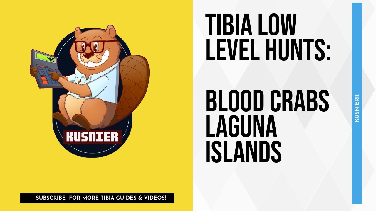Blood Crabs Laguna Islands | 100 k/h raw | 30+ Knight | Tibia Hunting ...