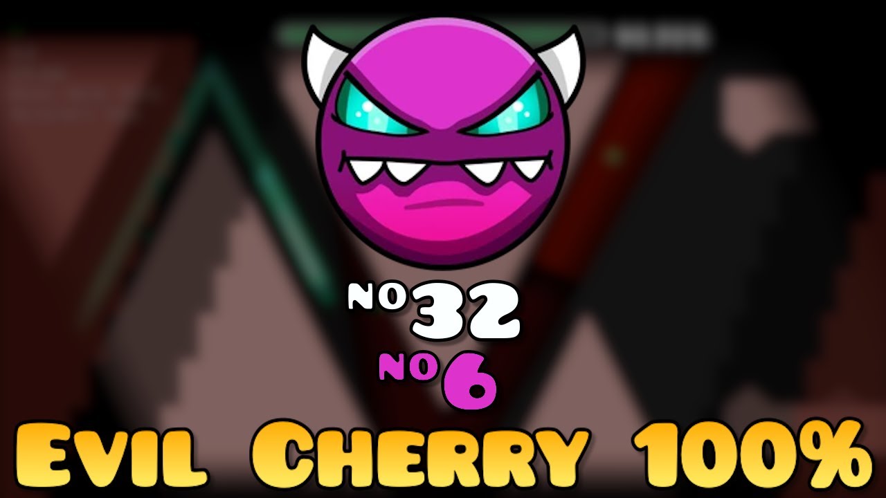 Evil Cherry by Findexi 100%! - Geometry Dash - YouTube