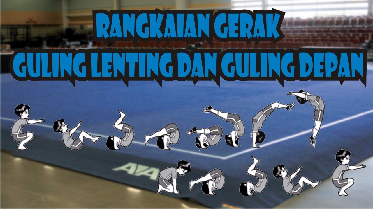 Rangkaian Gerak Guling Lenting dan Guling Depan | #Sport05 - YouTube