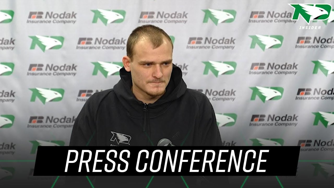 UND Men's Basketball | Eli King Weekly Press Conference | 1.24.24 - YouTube