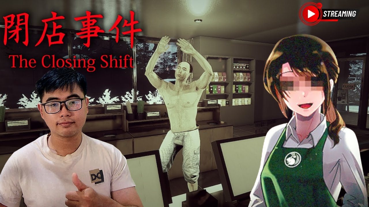 [Chilla's Art The Closing Shift] 🔴 Banyak Yang Aneh Pas Kerja Di Kafe 1 ...