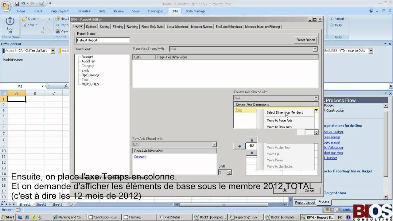 Démo SAP BPC : Fonctionalités de Forecast et de Reporting - YouTube