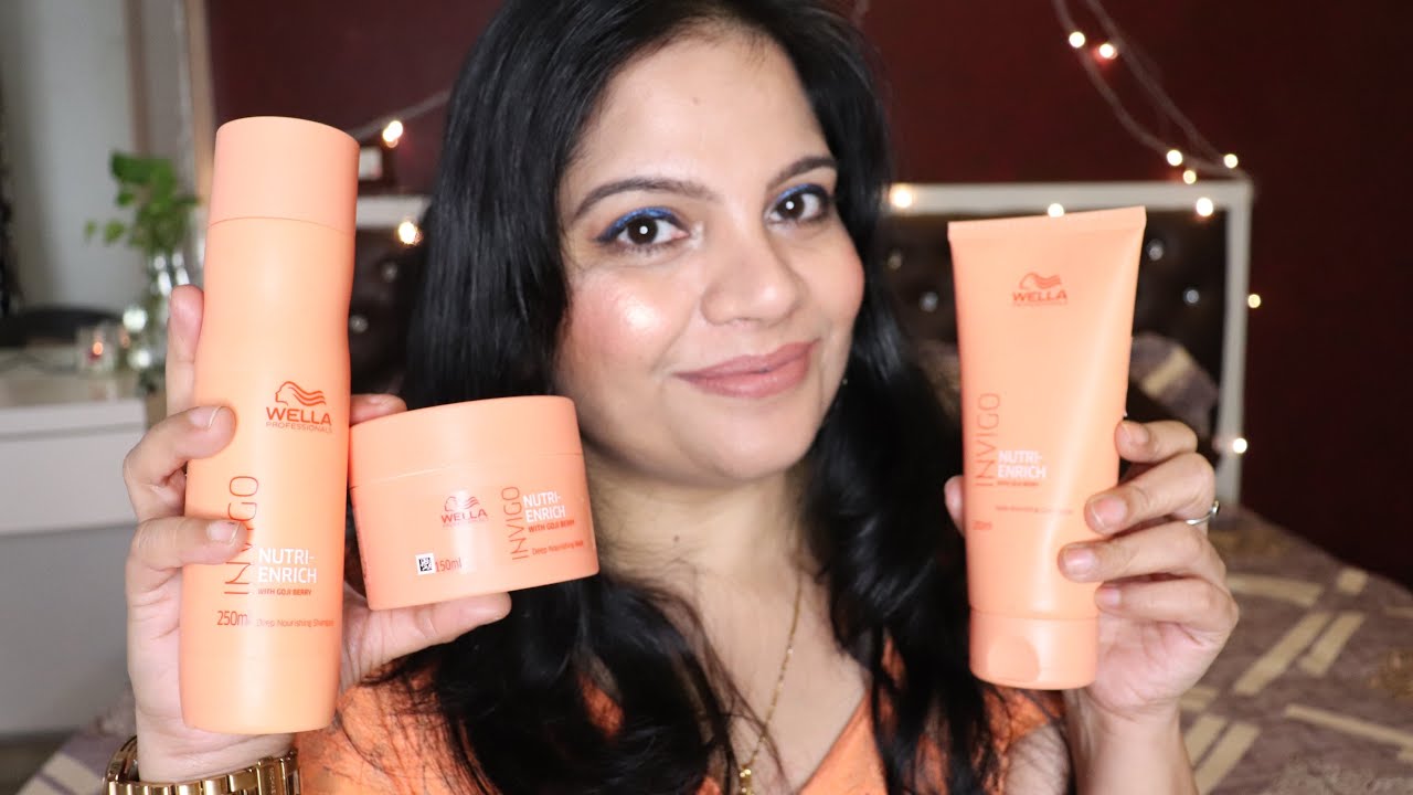 Wella Professionals Invigo Nutri Enrich Range Rveiew - YouTube