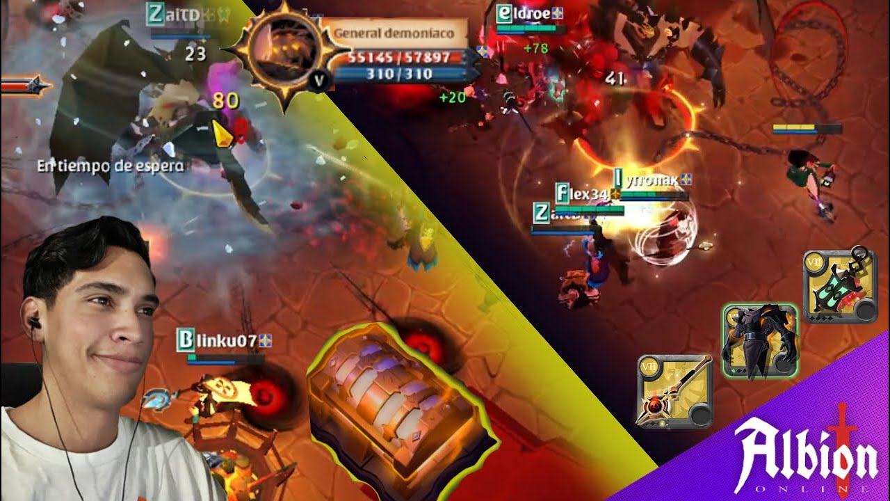 Albion Online Primera vez ⚔️ Nos enfrentamos al General demoniaco! #56 ...