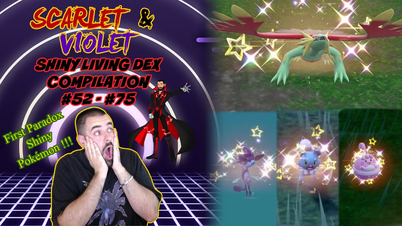Pokémon Shiny Living Dex Compilation w/Sharpino #03 "SCARLET SHINIES ...