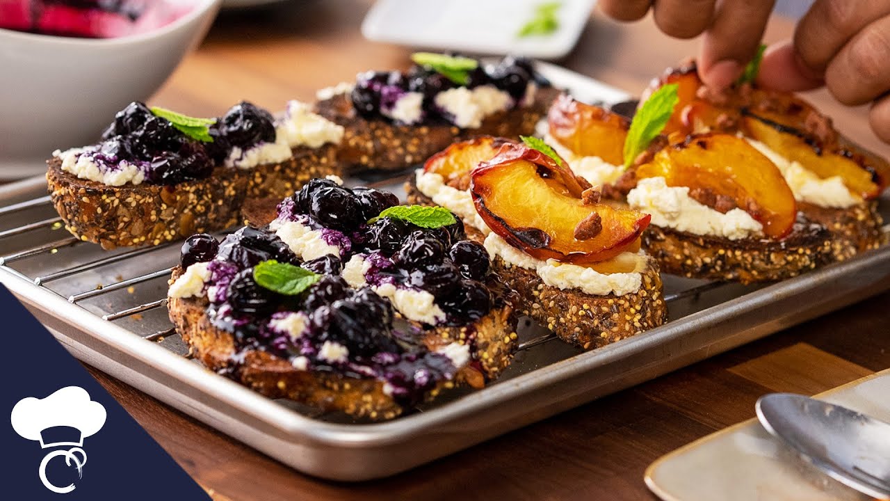 Simple Brunch Ideas - Elevated Breakfast Toast Recipe! - YouTube