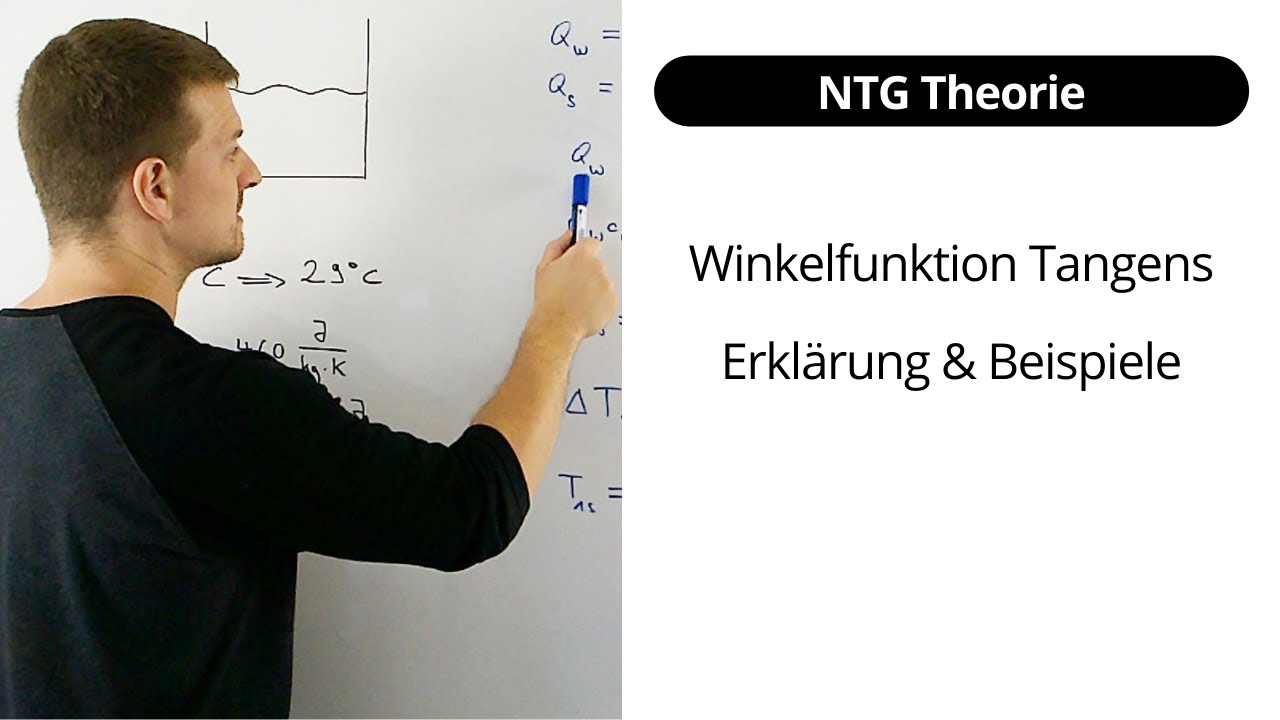 NTG Theorie - Winkelfunktion Tangens, Erklärung & Beispiele - YouTube