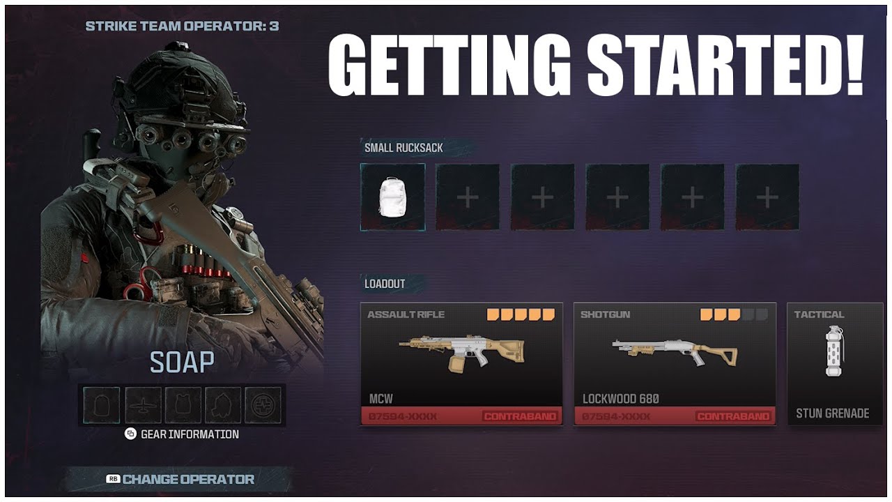 GETTING STARTED! MISSIONS, LOAD OUTS, FIELD UPGRADES, MORE! MW3 Zombies ...