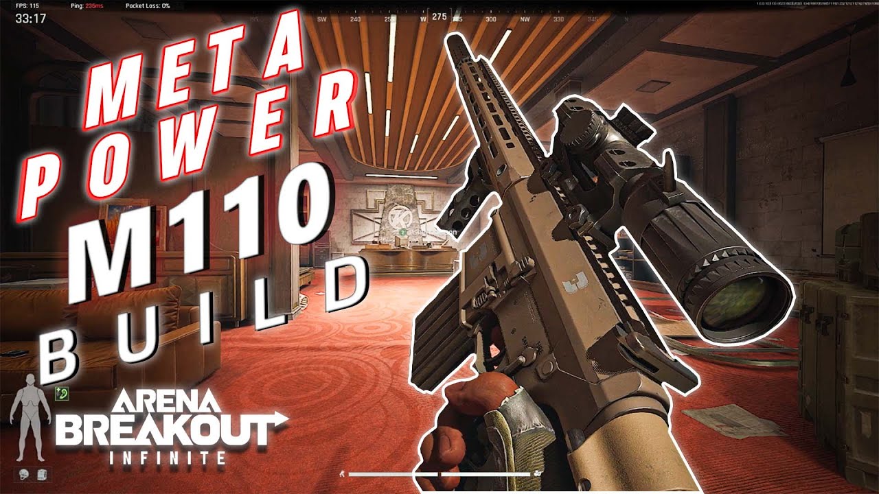 INSANE NEW M110 META POWER Build – Arena Breakout Infinite - YouTube