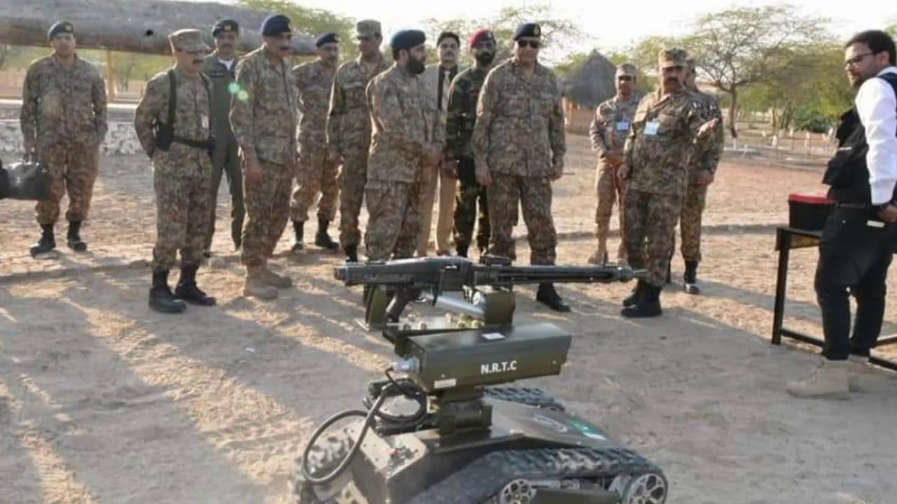 Pakistan Army First Robotics Tank - Karachiupdates - YouTube