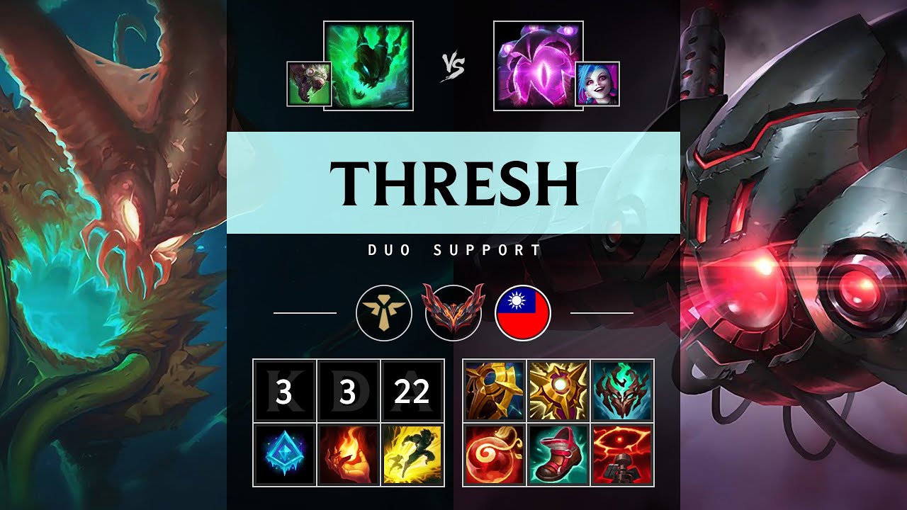Thresh Support vs Vel'Koz: Vision Controller - TW Grandmaster Patch 14.23 - YouTube
