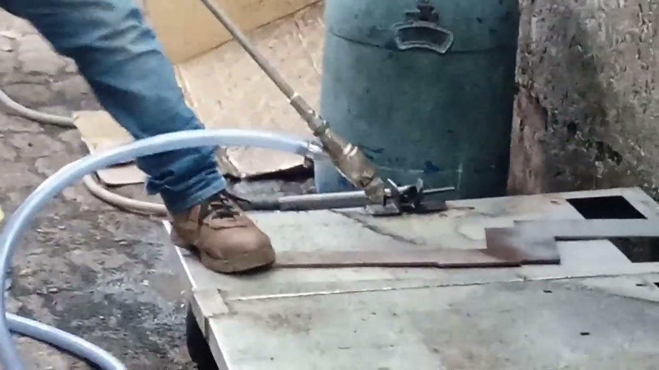 Wet Copper Slag Blasting 500 Bar - YouTube