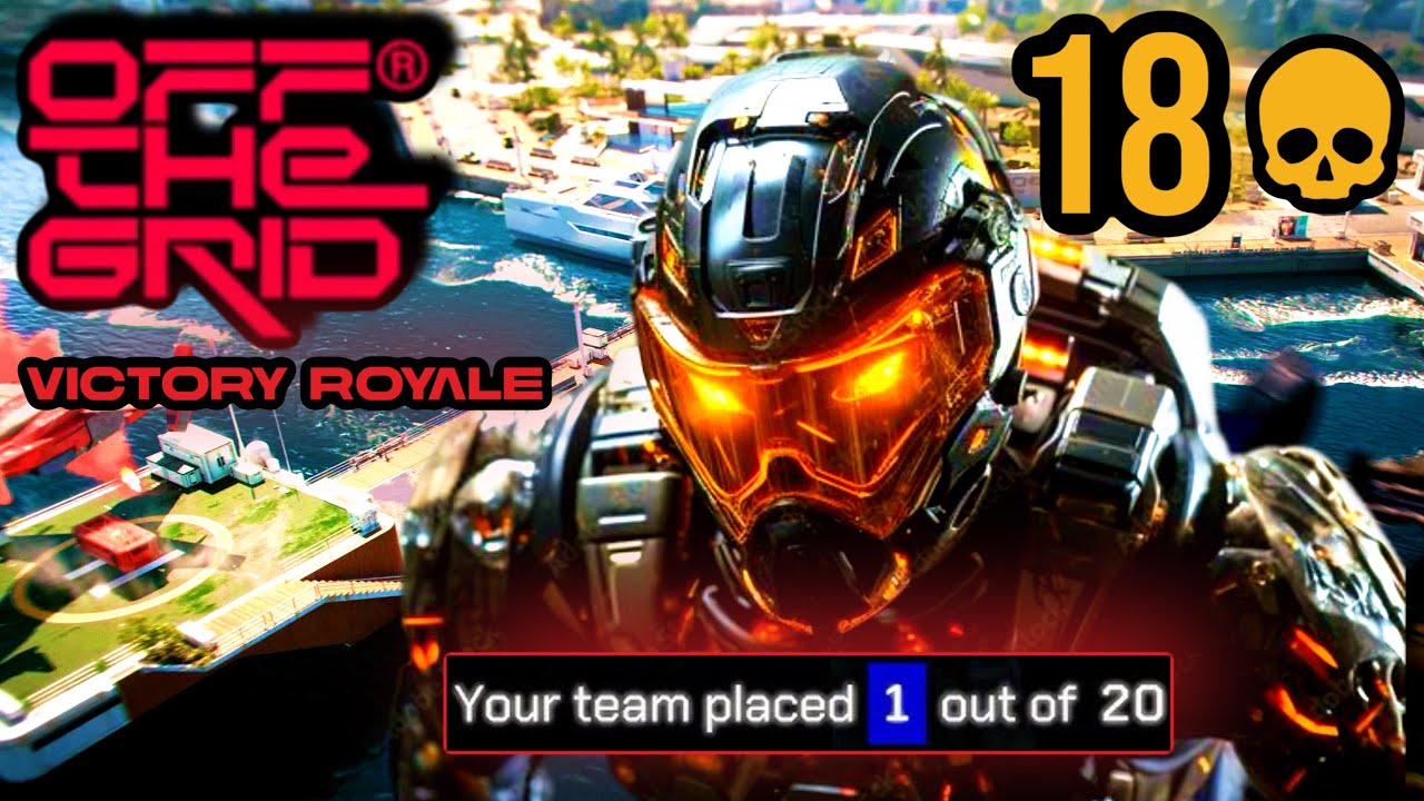OFF THE GRID - INSANE 18 Kill Gameplay with the Kite SMG and M4 ...