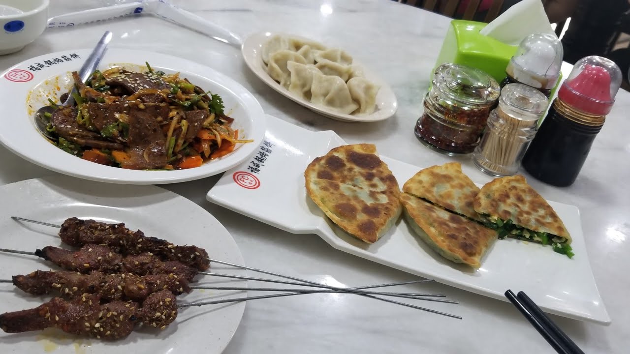 Malaysia's Dongbei Chinese food! beef salad, noodle, dumplings, mutton ...