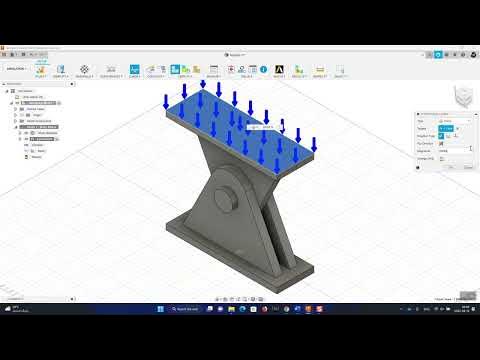 Structural Modeling with Fusion 360 (Part 3/4 Pre-processing) - YouTube