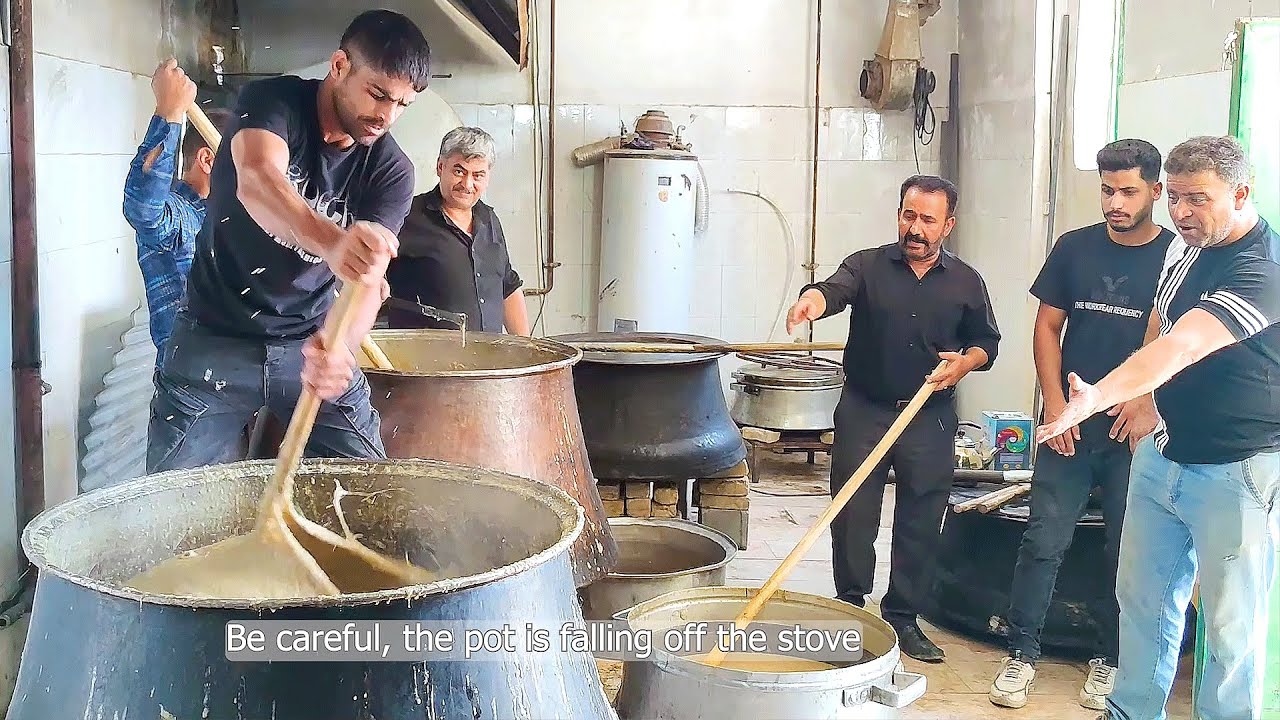 Iranians Offer Special Votive Halim during Muharram | Halim Nazri for ...