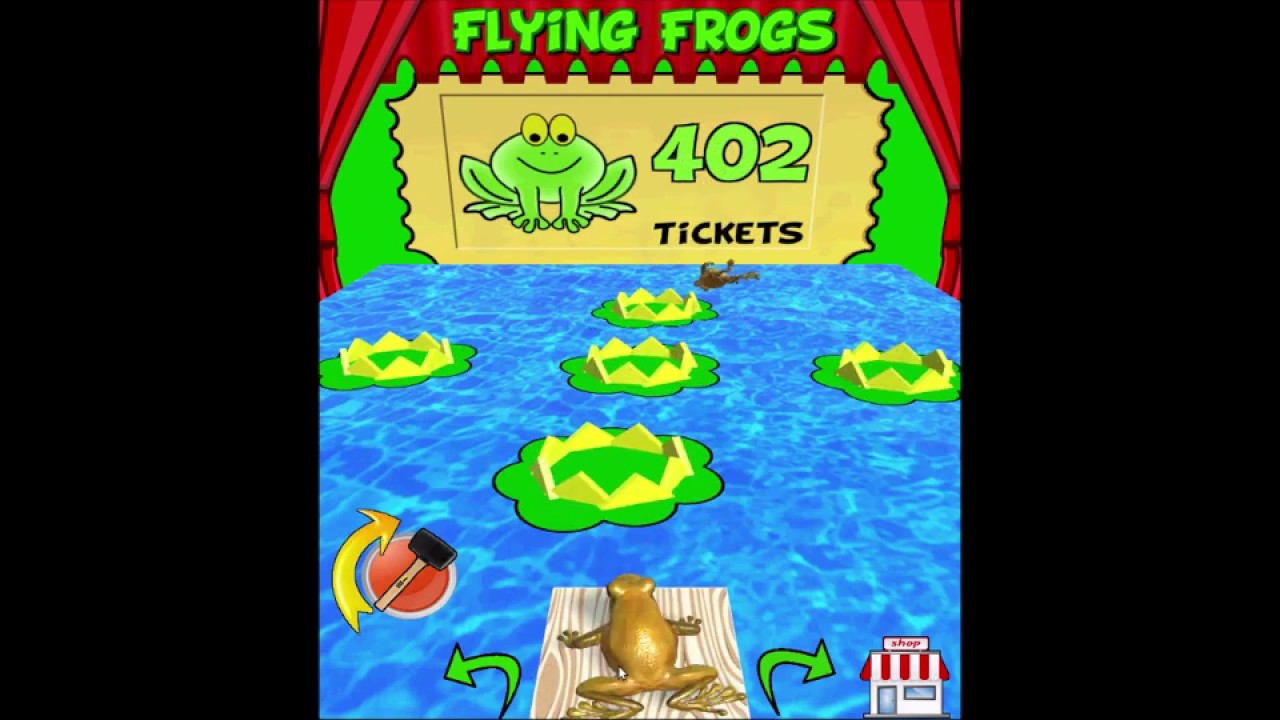 Flying Frogs, a fairground classic. Free to play - YouTube