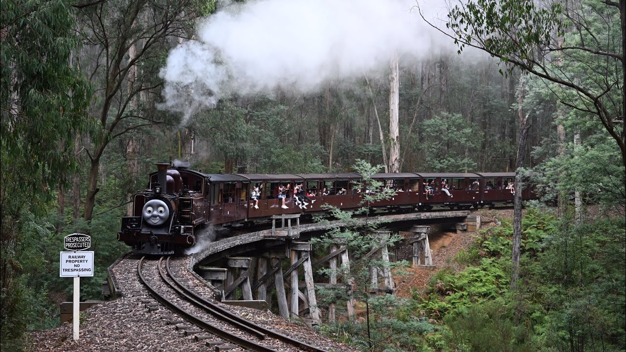 Day Out With Thomas at Puffing Billy 2025 - YouTube
