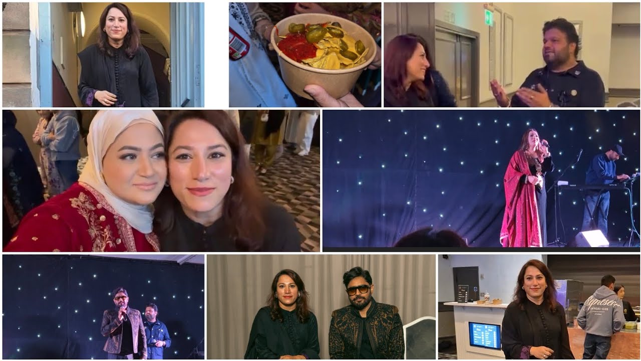 Full Dhamaaal || Abrar ul Haq Glasgow Music concert || Mani shab Full Entertainment 🤣@Aleena.b01 ...