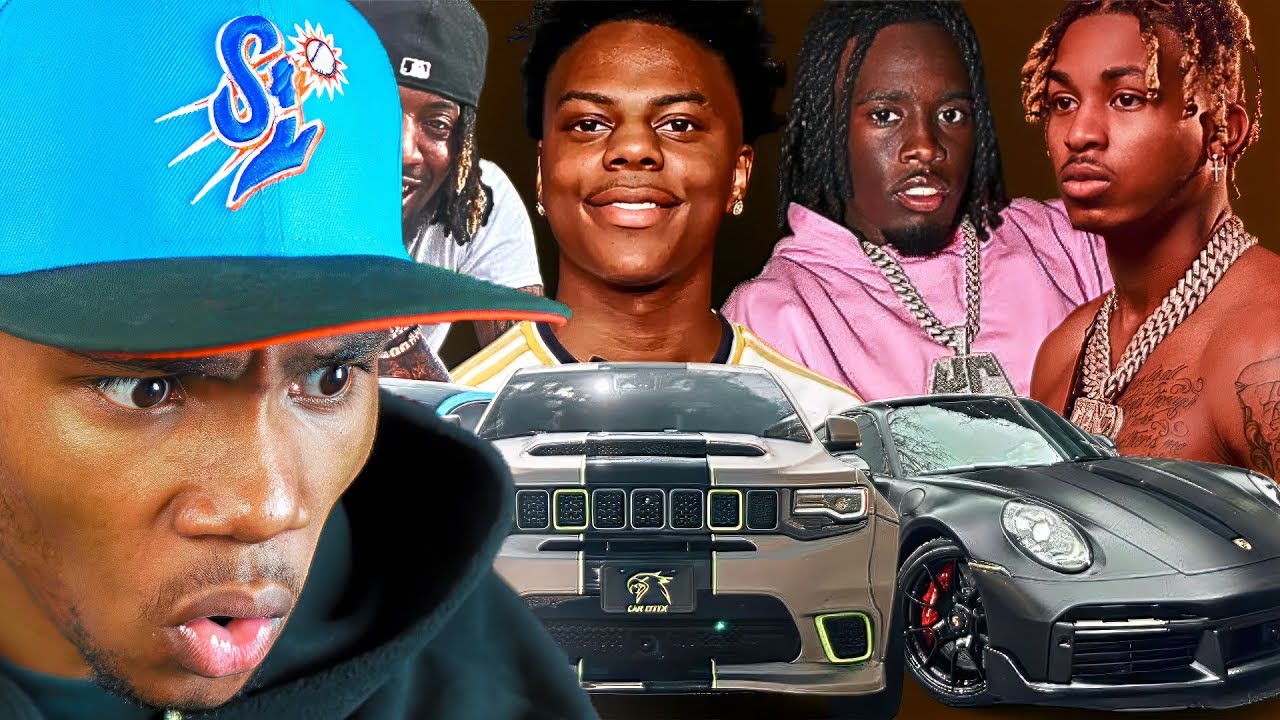 Top BLACK YouTubers Car Collections.. (Quan, Kai Cenat, Duke Dennis ...