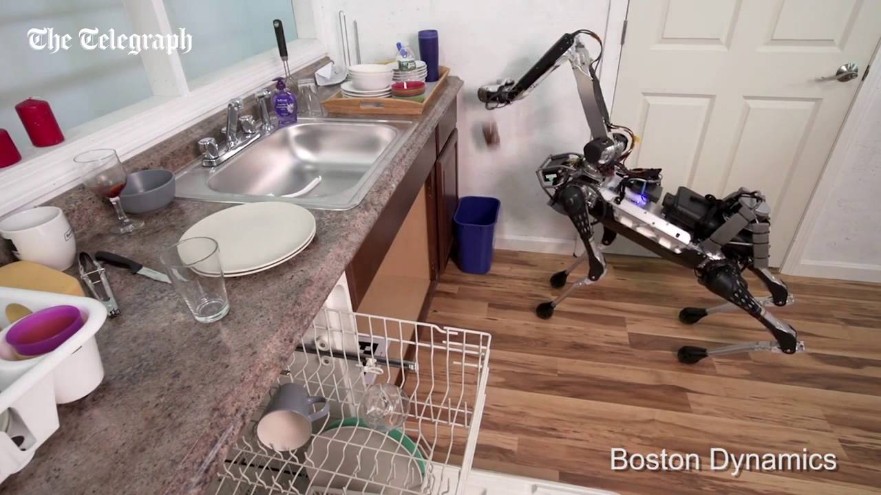 Robot fail - YouTube