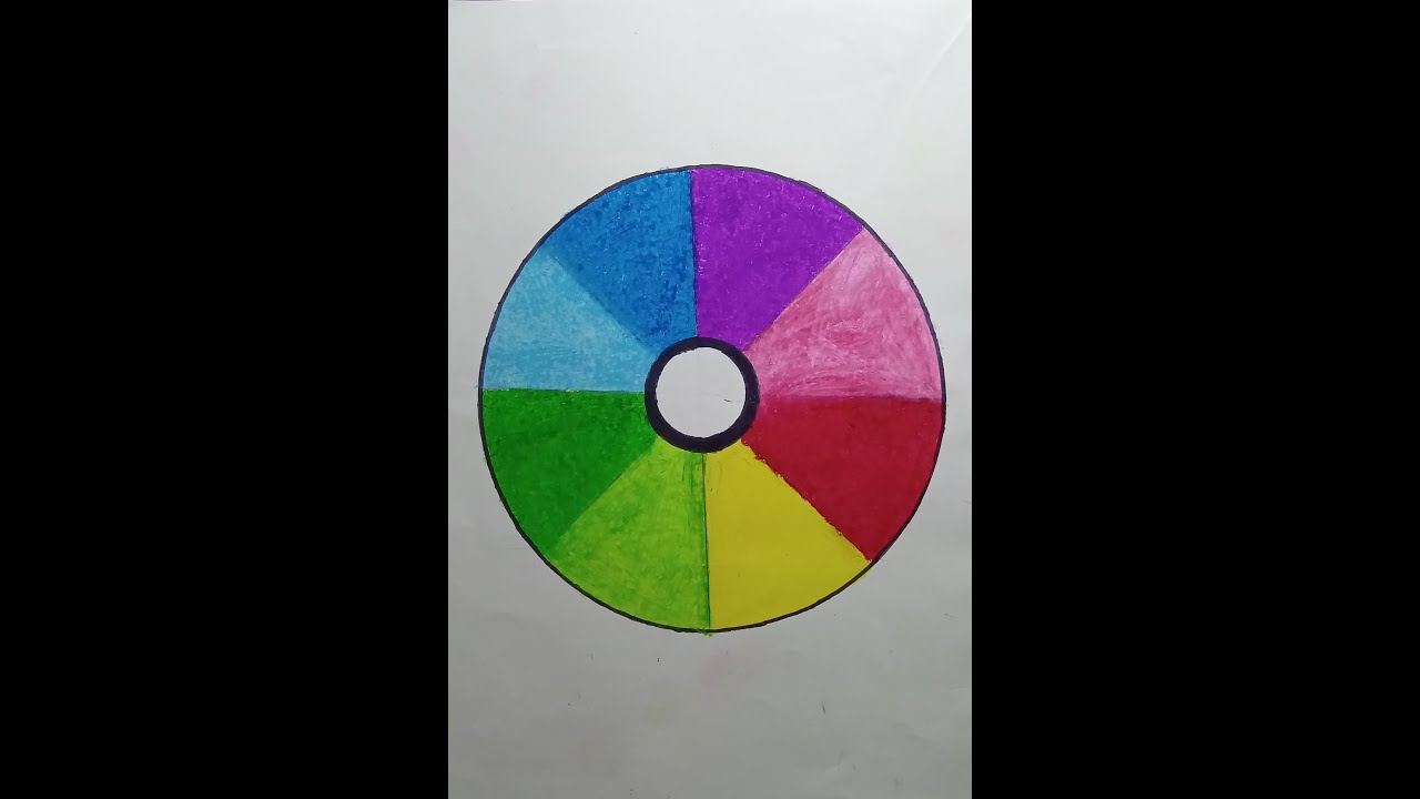 How to Rainbow drawing || CD RAINBOW DRAWING || Rainbow || রংধনু আঁকা ...