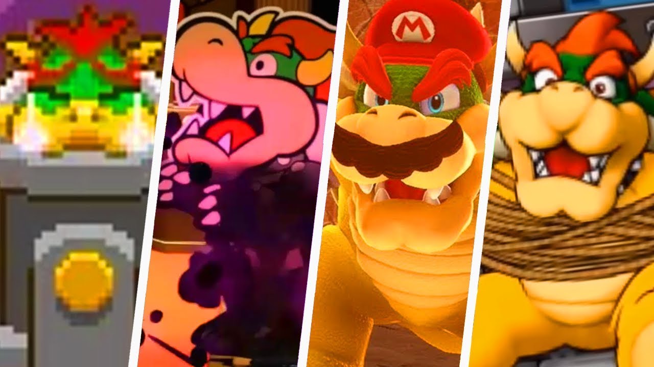 Evolution of Bowser Being Captured (2003 - 2019) - YouTube