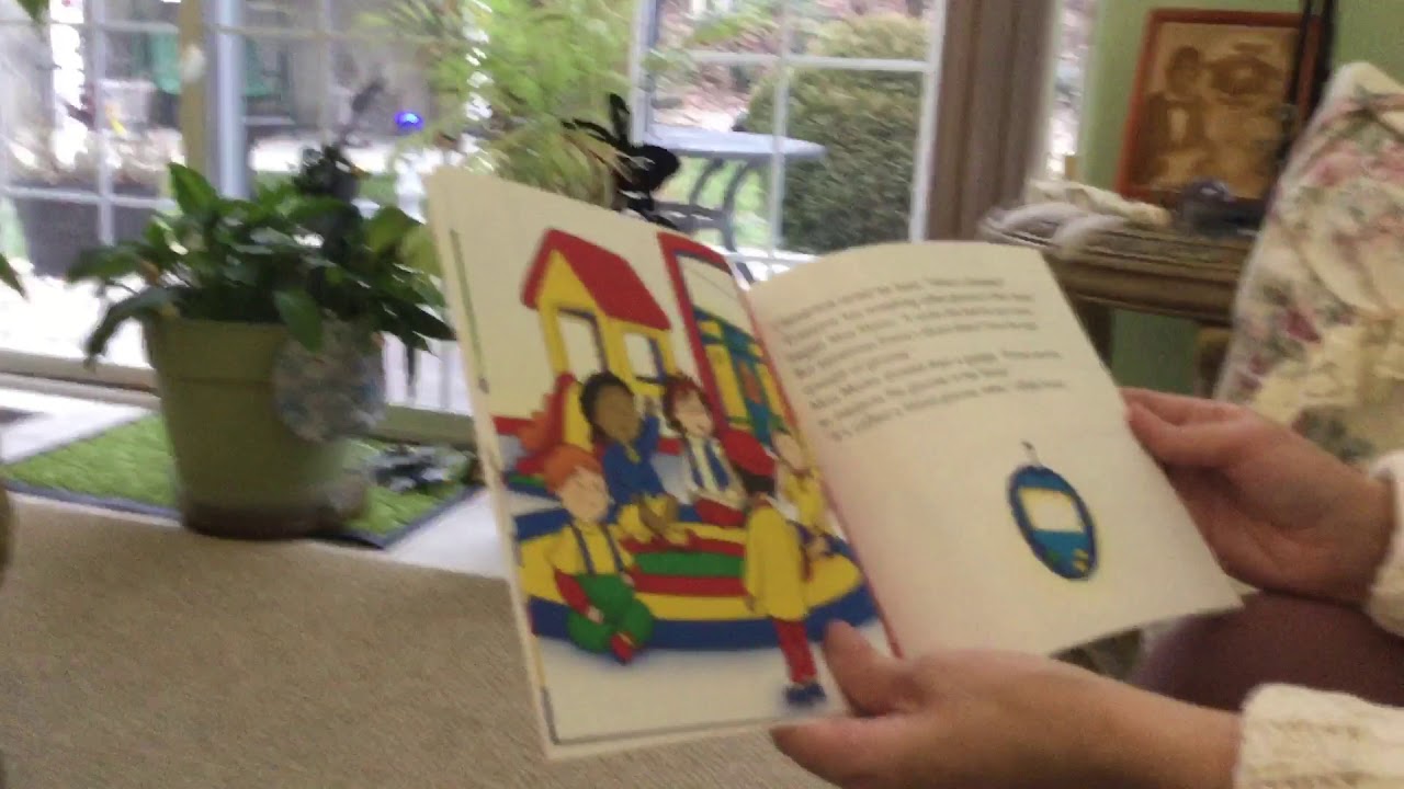 Calliou Emma’s extra Snacks. Amy Reading to Joachim at my House - YouTube