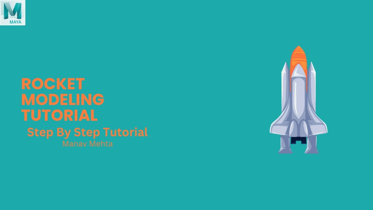 Rocket Modeling Tutorial in 3D Maya | 17 Min I Lets Animate #139 - YouTube