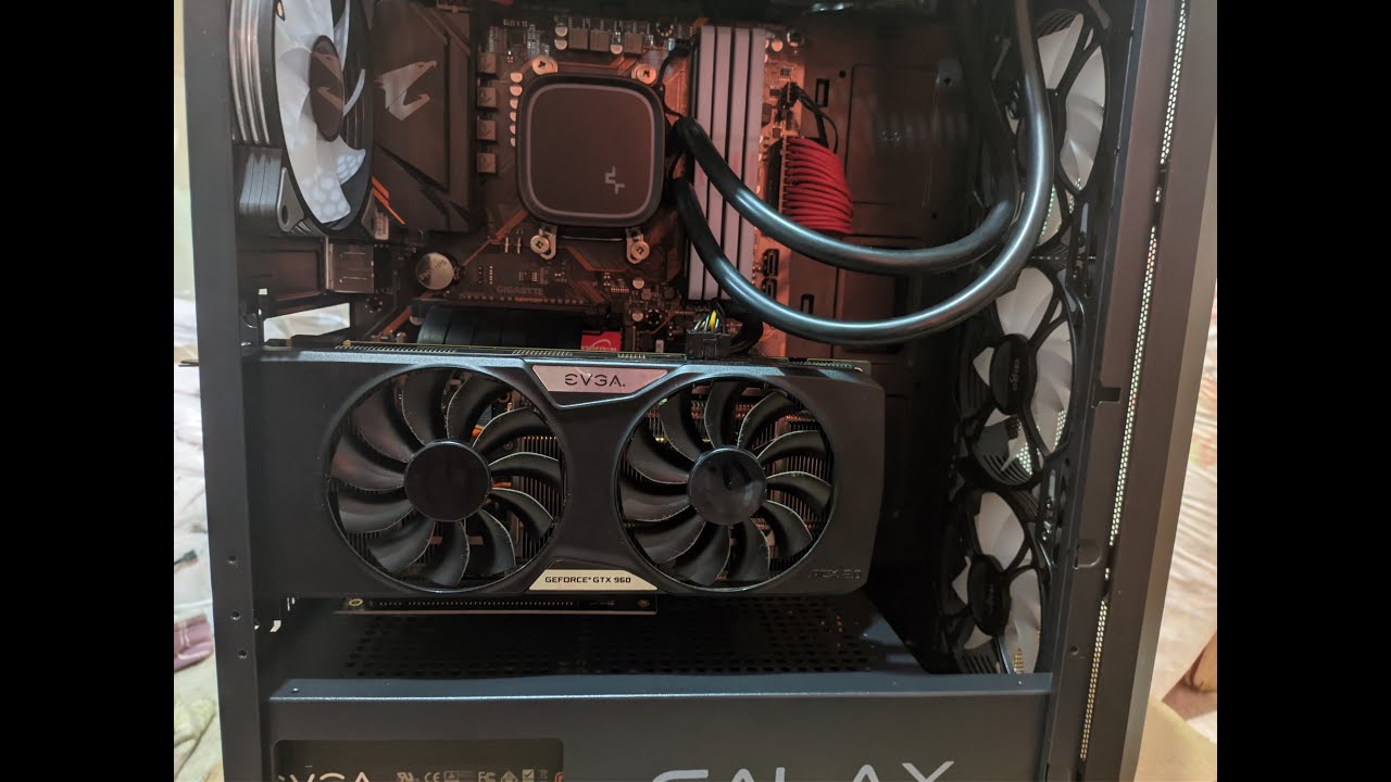 Usando a GPU na vertical com o Gabinete Galax Revolution 05 - YouTube