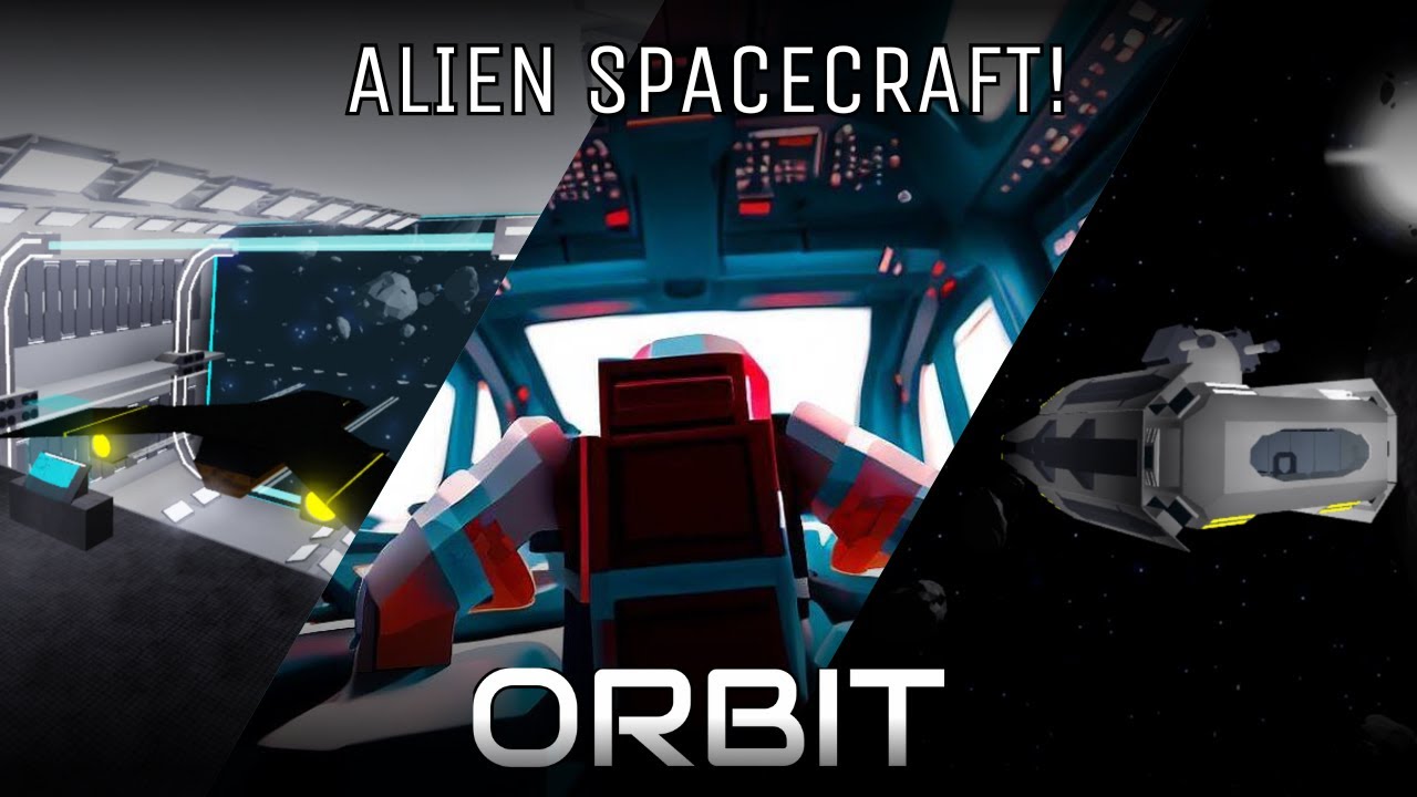 Alien Spaceship NPCs in Roblox Orbit - YouTube