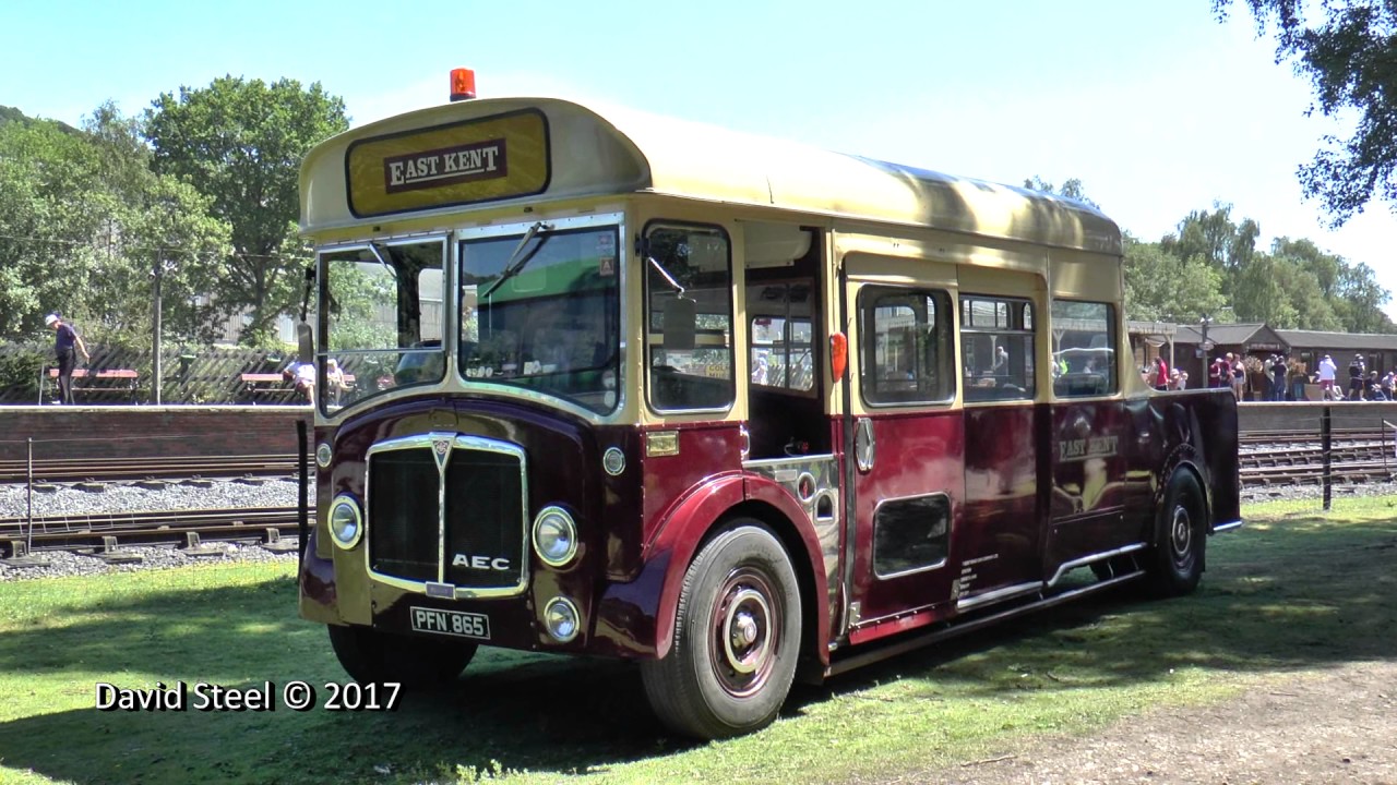 Peak Rail Bus Rally 2017 - YouTube
