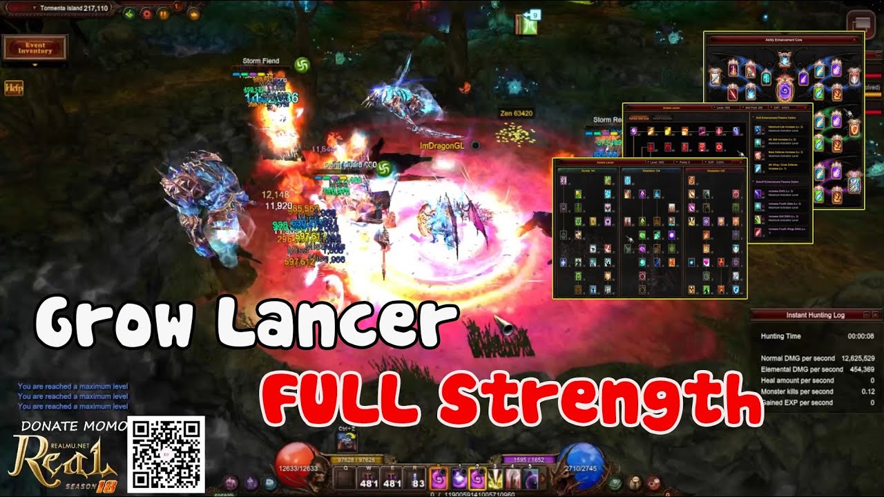 Build Grow Lancer Strength PvM - MU Online Season 19 Server RealMu ...