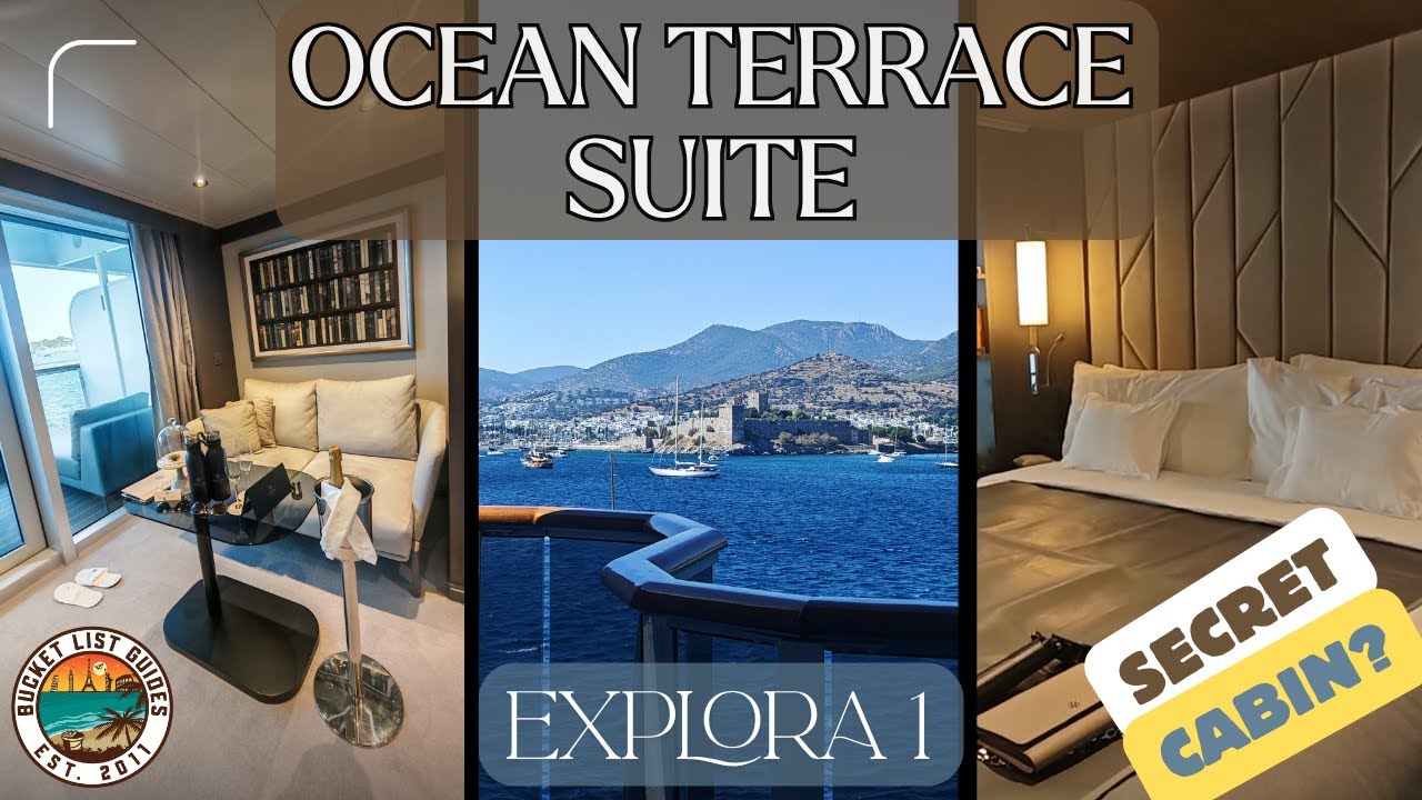 Explora Journeys Ocean Terrace Suite Tour | Full Cabin Walkthrough on ...