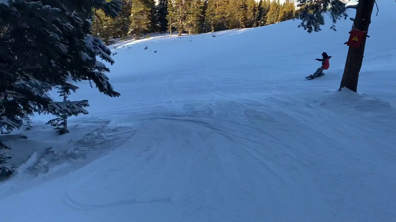 Crested Butte - Green (easy) run, Yellow Brick Road - YouTube