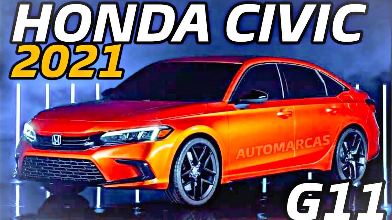 Novo Honda Civic 2021 geração g11 - YouTube